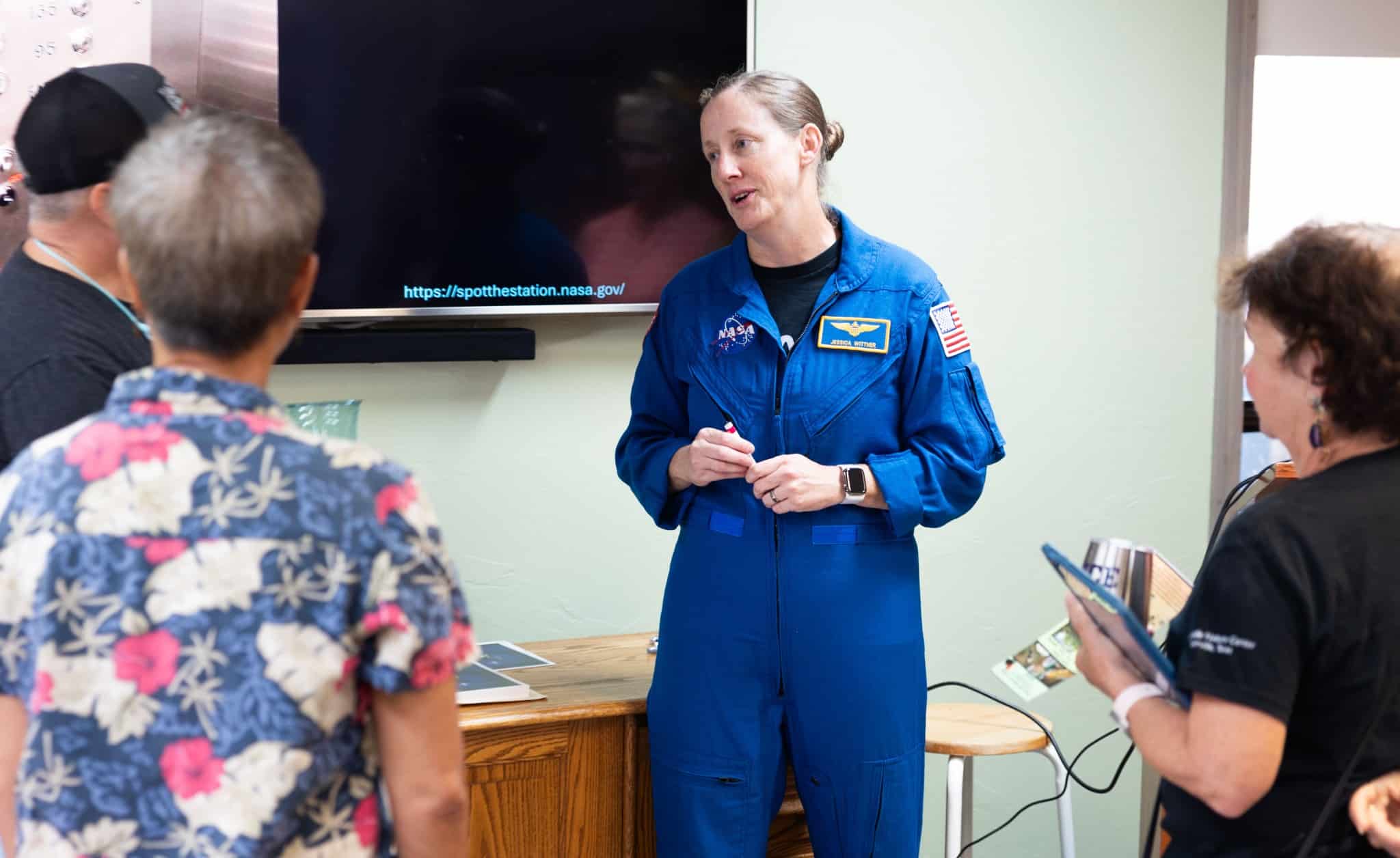 Photo gallery: Astronaut Jessica Wittner visits Riverside Nature Center ...